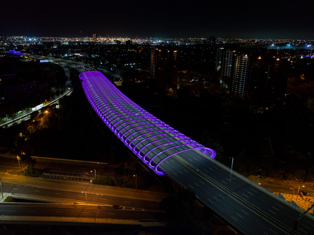 Victoria turns purple for Candlelight Vigil 2022